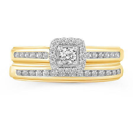 Click here for Womens 1/3 CT. T.W. Natural Diamond 10K Gold Side... prices
