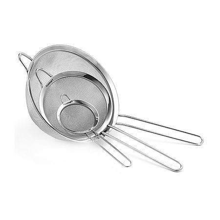 Cuisinart Stainless Steel Mesh Strainers  Set of 3 - Stainless Steel