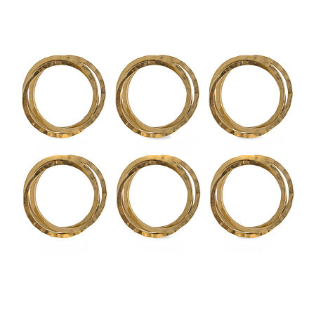 Click here for Design Imports Intertwined Napkin Ring Set of 6 -... prices