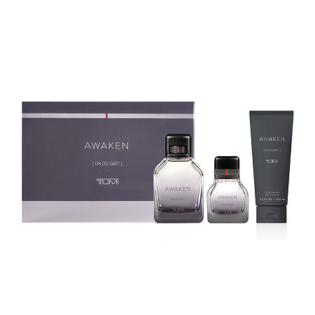 Click here for TUMI Awaken [08:00 GMT] Eau De Parfum 3-Pc Gift Se... prices