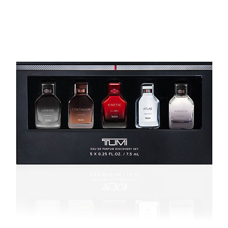 Click here for Tumi Mens 5-Pc. Eau de Parfum Gift Set prices