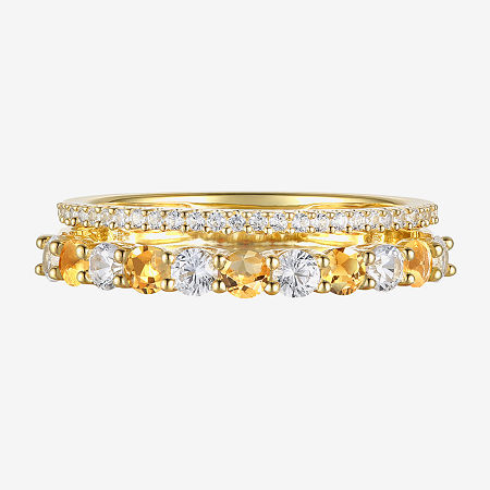 Click here for Womens Lab Created Gemstone 14K Gold Over Silver S... prices