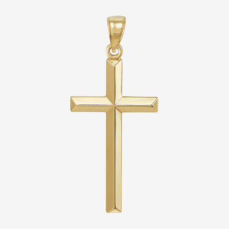 Click here for Womens 14K Gold Cross Pendant  One Size prices