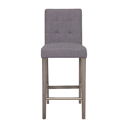 Click here for Corliving Leila Upholstered Tufted Bar Stool  One... prices