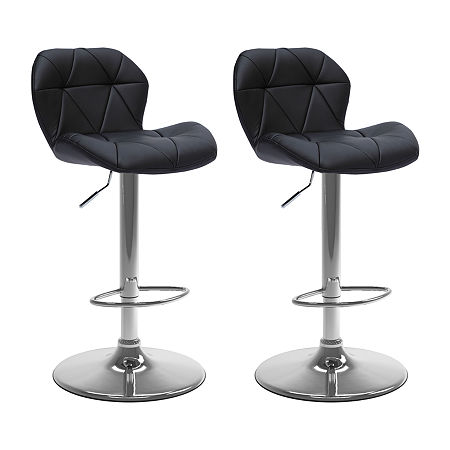 Click here for Corliving 2-pc. Swivel Bar Stool  One Size  Black prices