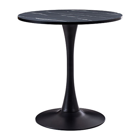 Click here for Corliving Ivo Round Wood-Top Dining Table  One Siz... prices