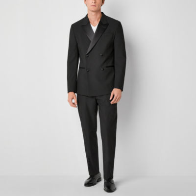 J. Ferrar Ultra Comfort Slim Fit Suit Separates, Color: Black - JCPenney