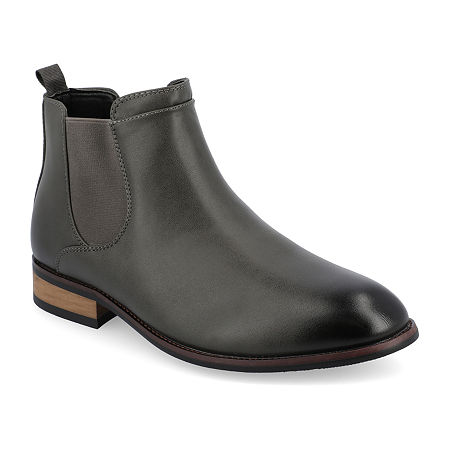 Click here for Vance Co Mens Landon Stacked Heel Chelsea Boots  9... prices