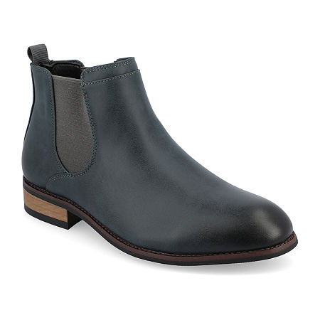 Vance Co. Mens Landon Dress Boot - Navy