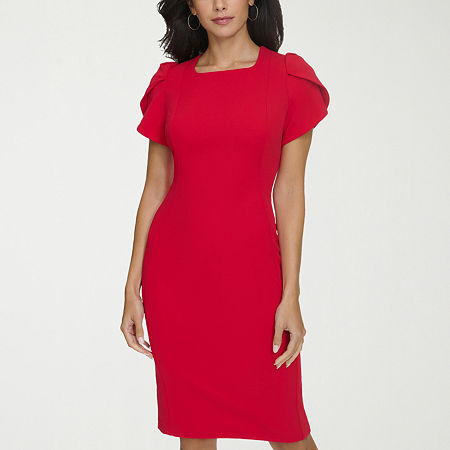 Click here for Marc New York Womens Short Sleeve Sheath Dress  10... prices
