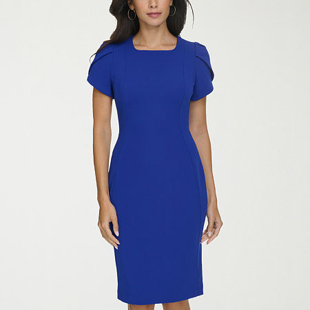 Click here for Marc New York Womens Short Sleeve Sheath Dress  10... prices