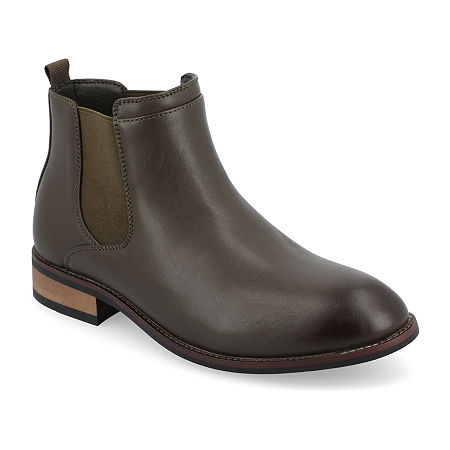 Click here for Vance Co Mens Landon Stacked Heel Chelsea Boots  1... prices