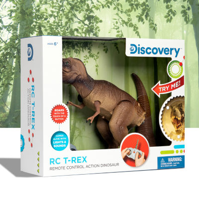 Discovery Kids Remote Controlled T-Rex Toy 1012362, Color: Brown - JCPenney