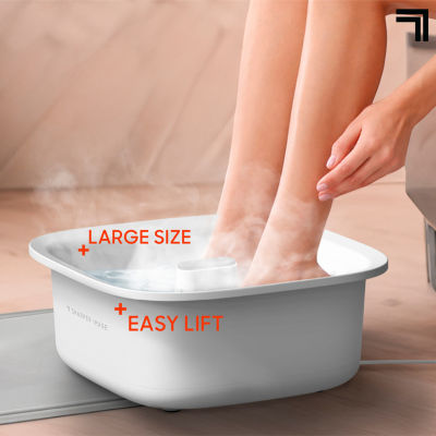 Sharper Image Spahaven™ Zen Heating Foot Bath, Color: White - JCPenney