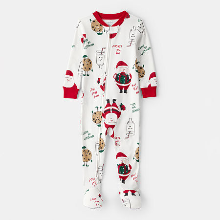 Click here for Carters Baby Boys Christmas Santa Print Long-Sleev... prices