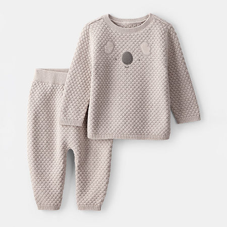 Click here for Carters Baby Boys Cotton Long-Sleeve Top & Pants... prices