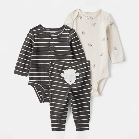 Click here for Carters Baby Boys 3-pc. Pant Set  9 Months  Gray prices