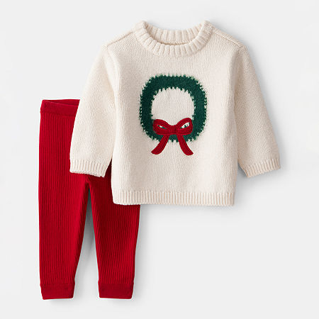 Click here for Carters Baby Girls Long Sleeve Sweater and Pants... prices