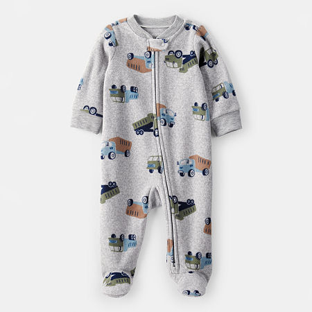 Click here for Carters Baby Boys Construction Truck Zip-Up Sleep... prices