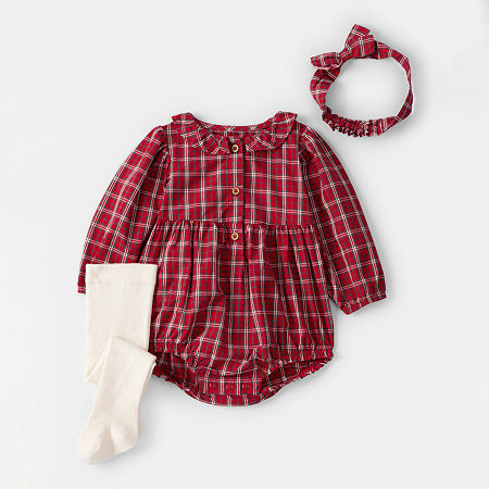 Click here for Carters Girls Long Sleeve Bodysuit  9 Months  Red prices