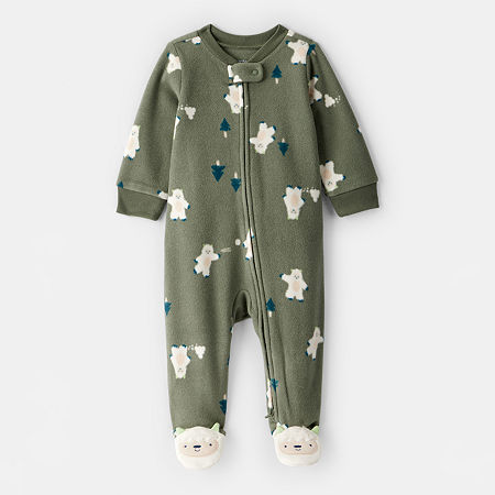 Click here for Carters Baby Boys Yeti Fleece Loose Fit Sleep and... prices
