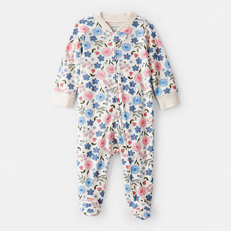 Click here for Carters Baby Girls Sleep and Play  3 Months  Beige prices