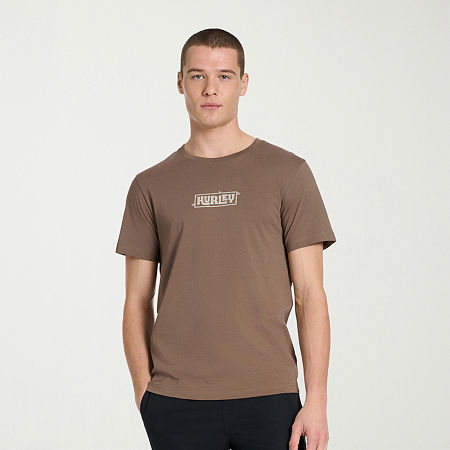 Click here for Hurley Mens Crew Neck Short Sleeve Regular Fit Gra... prices