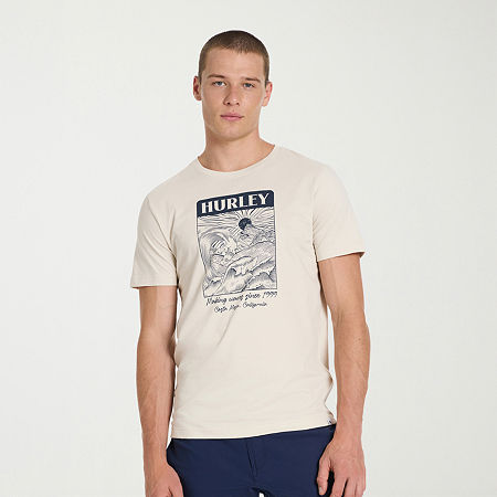 Click here for Hurley Mens Crew Neck Short Sleeve Regular Fit Gra... prices
