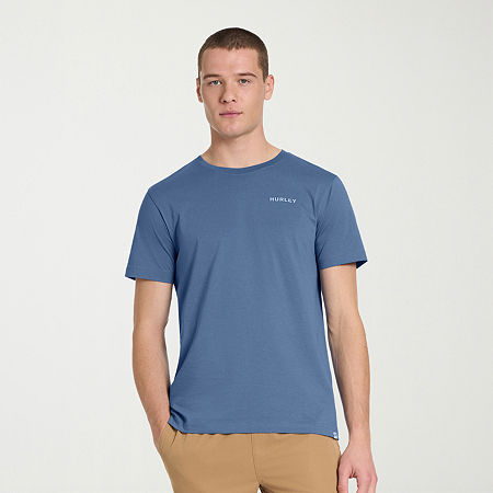 Click here for Hurley Mens Crew Neck Short Sleeve Regular Fit Gra... prices