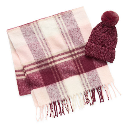 Click here for Mixit Chenille 2-pc. Cold Weather Set  One Size  R... prices