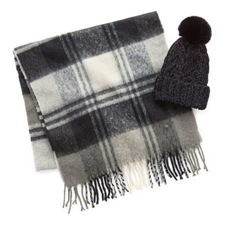 Click here for Mixit Chenille 2-pc. Cold Weather Set  One Size  B... prices