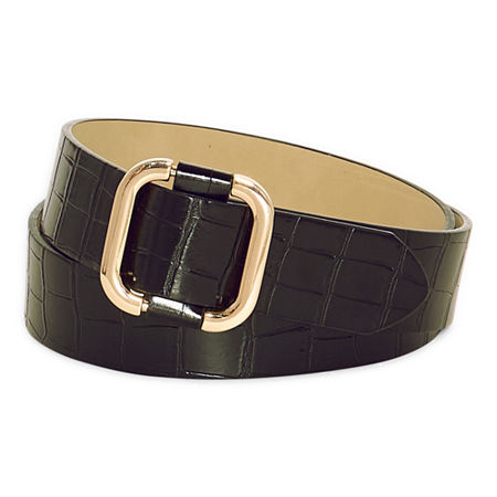 Click here for Liz Claiborne Crocodile Womens Belt  X-large  Blac... prices