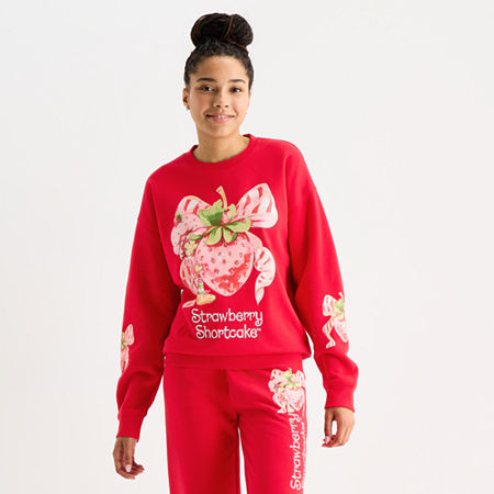 Click here for New World Strawberry Shortcake Womens Juniors Crew... prices