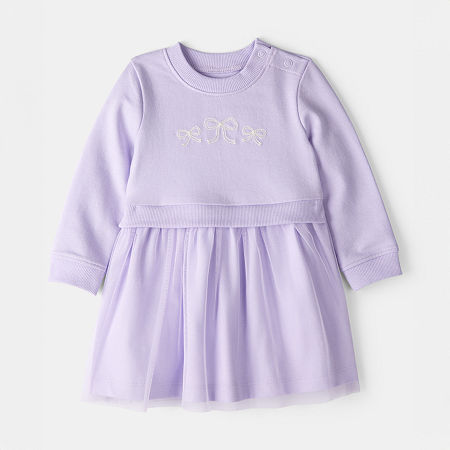 Click here for Carters Baby Girls Bow-Print Tulle Cotton Dress -... prices