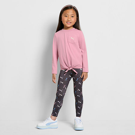 Click here for PUMA Little Girls 2-pc. Legging Set  4  Pink prices
