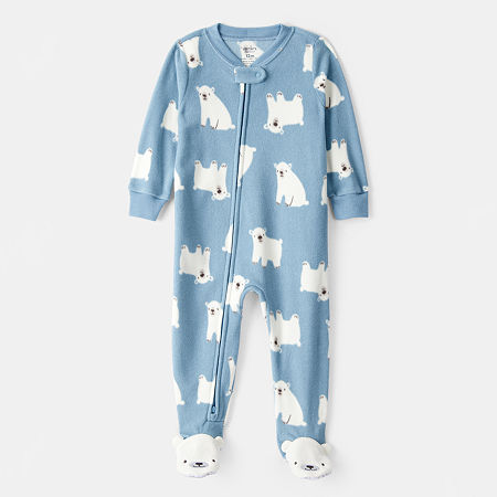Click here for Carters Toddler Boys Footed Fleece Round Neck Long... prices