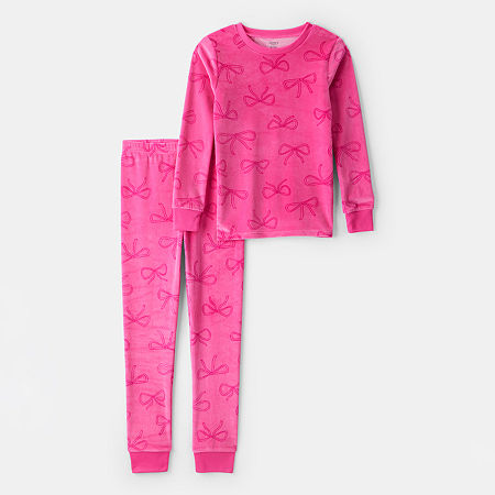 Click here for Girls Carters 2pc. Bow Velboa Pajama Set prices
