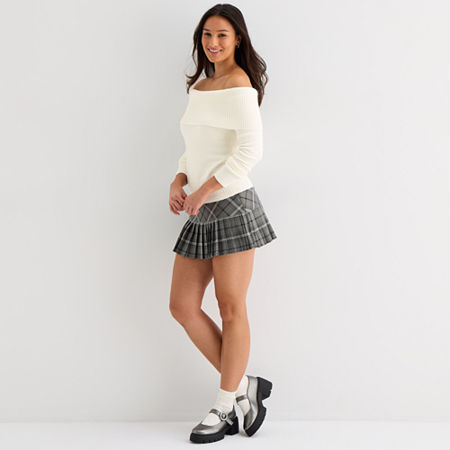 Click here for Forever 21 Womens Mid Rise Mini Juniors Pleated Sk... prices