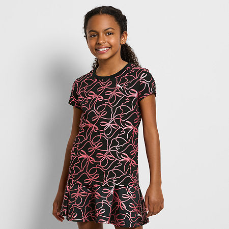 Click here for PUMA Big Kid Girls Crew Neck Short Sleeve Graphic... prices