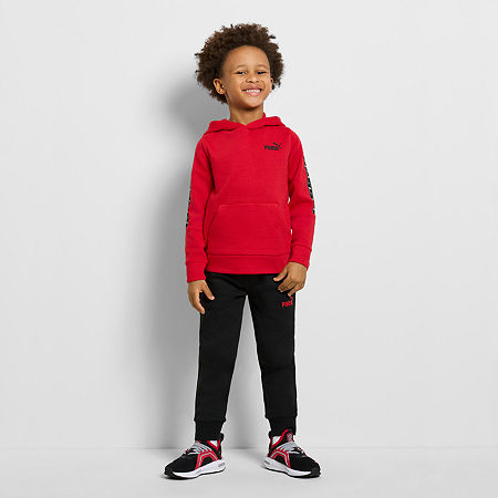 Click here for Boys (4-7) Puma(R) 2pc. Cotton Pullover & Joggers... prices