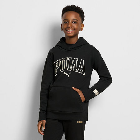 Click here for PUMA Big Kid Boys Long Sleeve Fleece Active Hoodie... prices