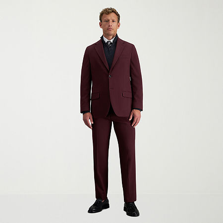 Click here for Haggar JMH Tailored Diamond Weave Mens Stretch Fab... prices