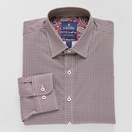 Click here for Stafford Mens Regular Fit Long Sleeve Dress Shirt... prices