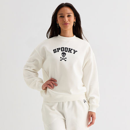 Click here for Forever 21 Womens Juniors Crew Neck Long Sleeve Sw... prices