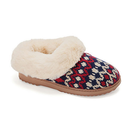 Click here for Dearfoams Womens Clog Slippers  Small  Red prices