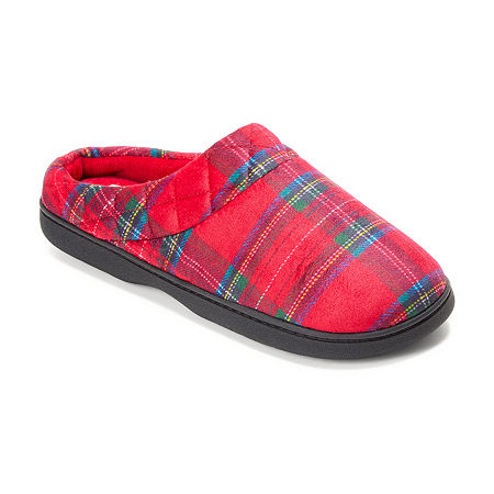 Click here for Dearfoams Womens Slip-On Slippers  X-large  Red prices