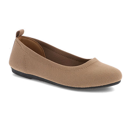 Click here for Mia Girl Knit Womens Round Closed Toe Ballet Flats... prices