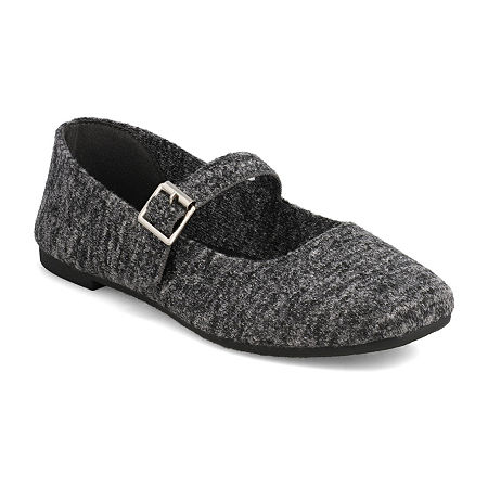 Click here for Mia Girl Flannel Womens Square Closed Toe Mary Jan... prices