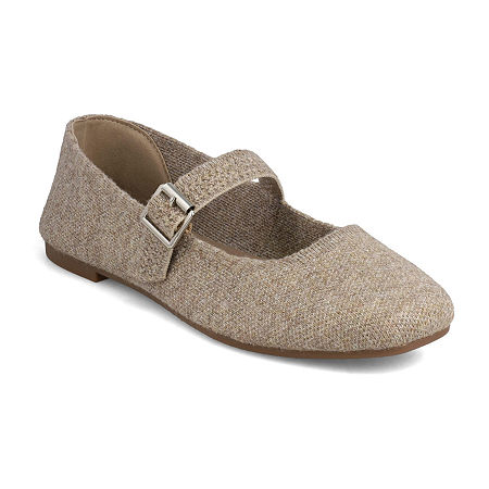 Click here for Mia Girl Flannel Womens Almond Closed Toe Mary Jan... prices