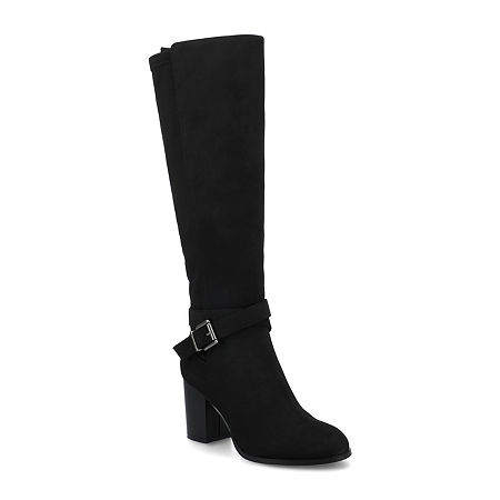 Click here for Journee Collection Womens Extra Wide Calf Stacked... prices
